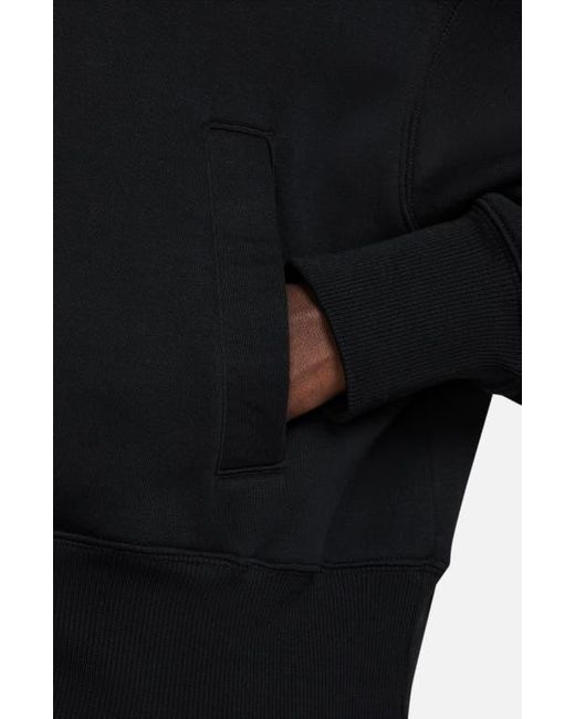 Nike Sportswear Phoenix Fleece Oversize Track Jacket in Black | Lyst