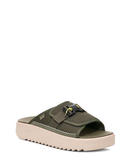 UGG Maxxer 2.0 Slide Sandal in Green for Men | Lyst