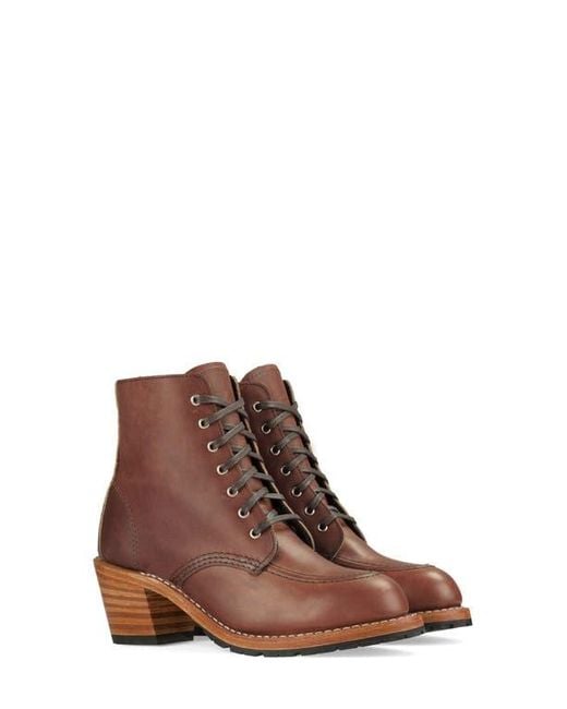 Red Wing Wing Clara Boot in Brown | Lyst