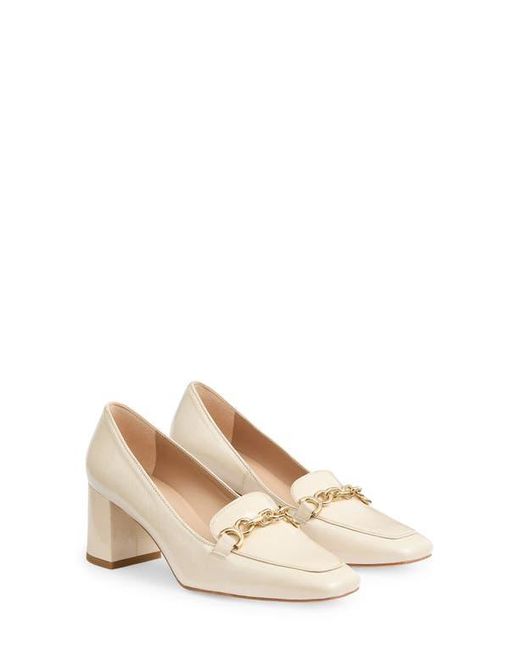 LK Bennett Johanna Loafer Pump in Natural | Lyst