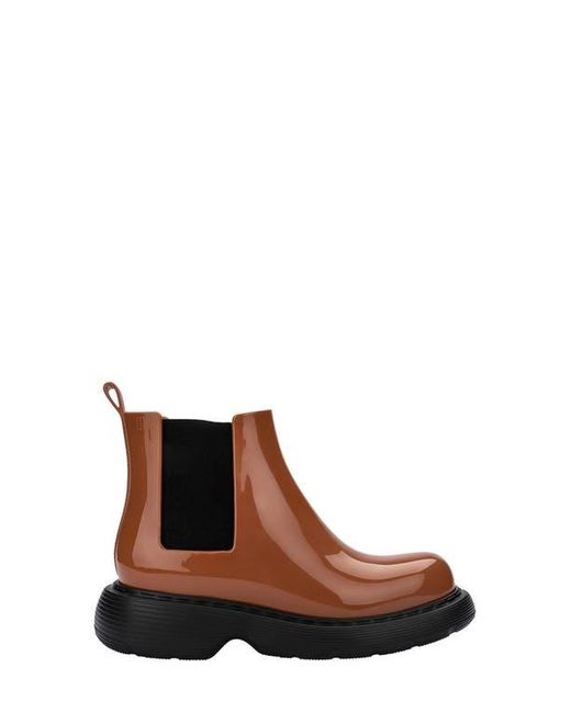 Melissa Step Chelsea Boot in Brown | Lyst