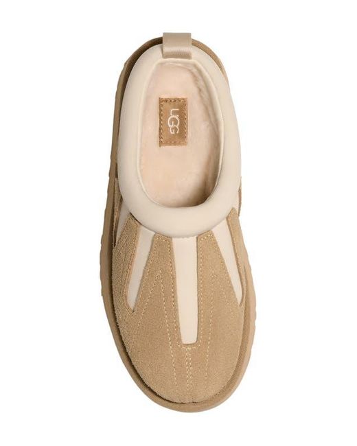 UGG Tazz Sunwave Platform Slipper in Natural | Lyst