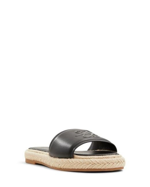 Ted Baker Portia Slide Sandal in Black | Lyst