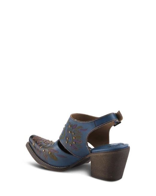 Spring Step Devika Stud Slingback Pump in Blue | Lyst