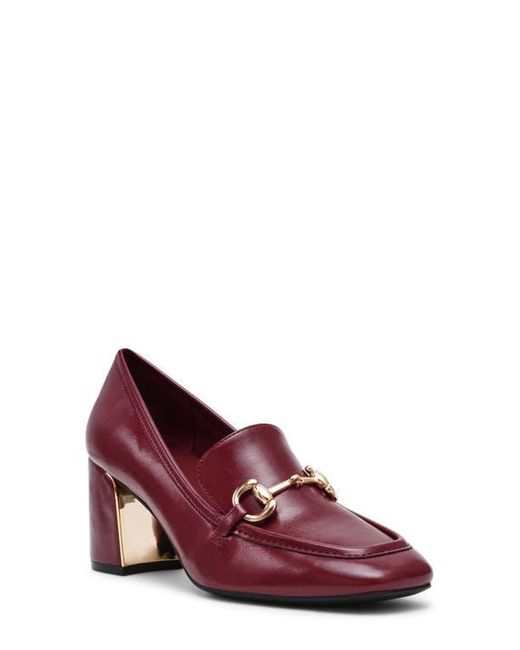 Anne Klein Tobi Bit Loafer Pump in Red | Lyst