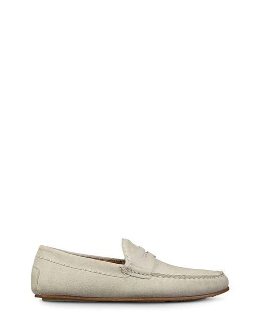 Allen Edmonds Supersport Moc Toe Penny Loafer in White for Men | Lyst