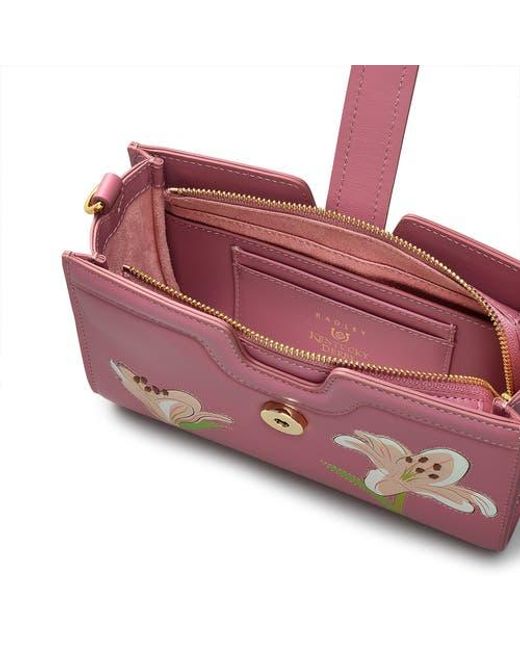 Radley Kentucky Derby Ss25 Phone Crossbody Bag in Pink | Lyst