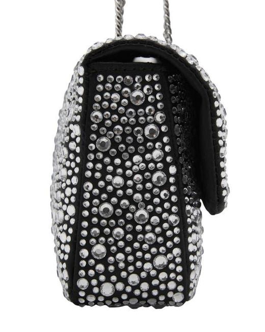 Mango Crystal Embellished Shoulder Bag in Metallic | Lyst