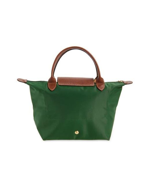 Longchamp Small Le Pliage Original Top Handle Bag in Green | Lyst