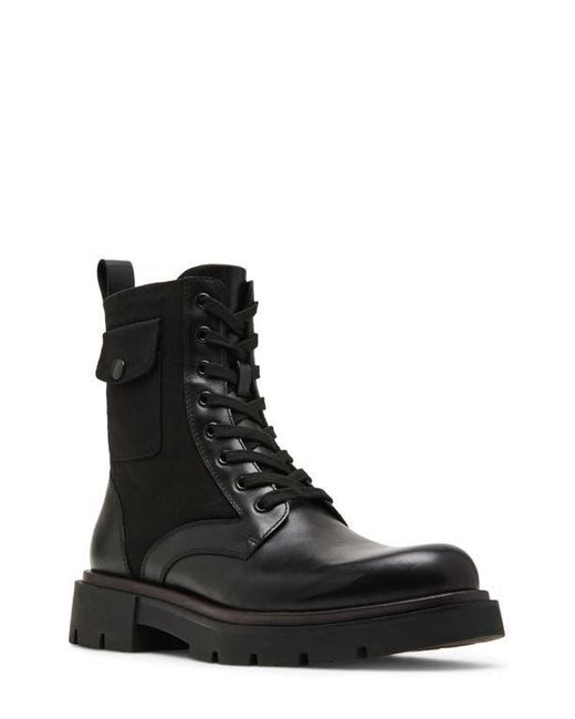 Steve Madden Reacher Combat Boot in Black for Men | Lyst