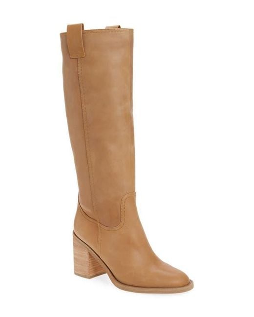 Steve Madden Posey Knee High Boot in Brown | Lyst