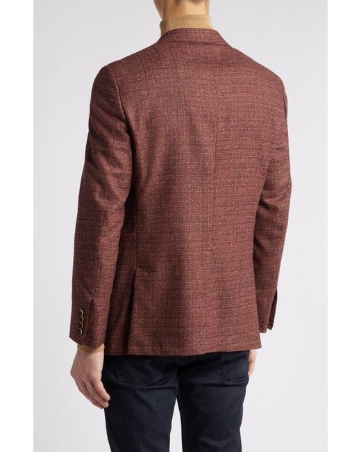 Heritage Gold Heritage Rust Textured Solid Wool Sport Coat in Brown for ...