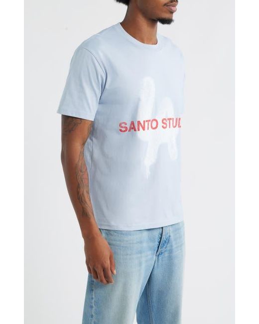 Saint Studio X Blake Snell La Spray Drappo Graphic T-Shirt in Blue for ...