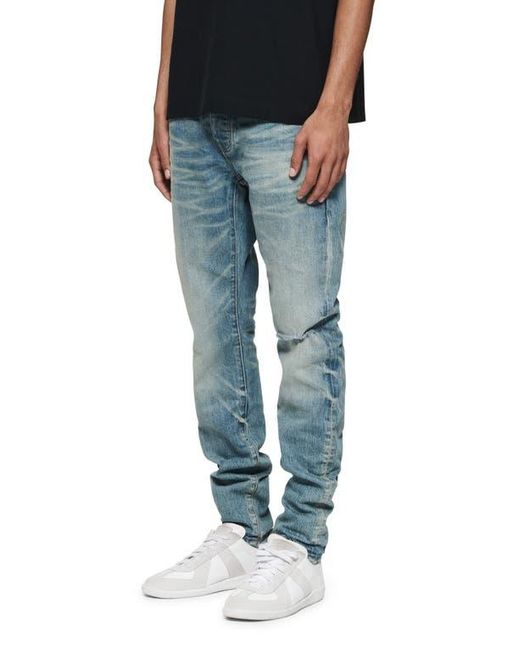 Purple Brand Brand Blowout Ripped Knee Skinny Jeans in Blue for Men | Lyst