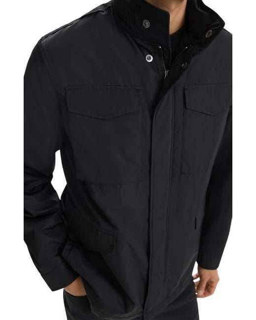 Theory Nylon Field Jacket in Black for Men | Lyst