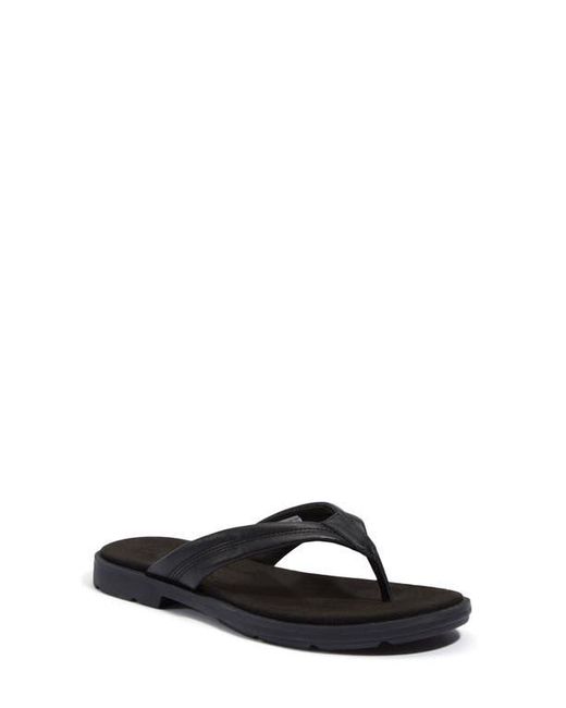 Timberland Calista Bay Flip Flop in Black | Lyst