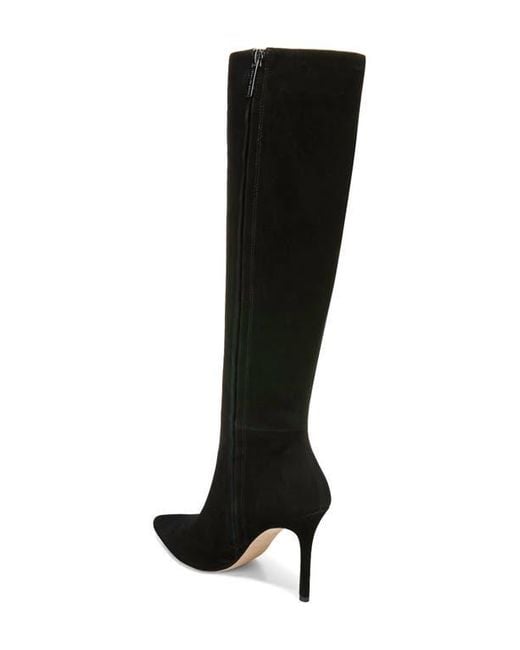 Veronica Beard Lisa Knee High Boot in Black | Lyst