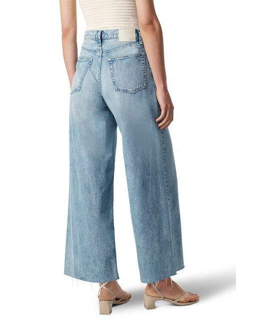 Rag & Bone Featherweight Sofie High Waist Wide Leg Jeans in Blue | Lyst