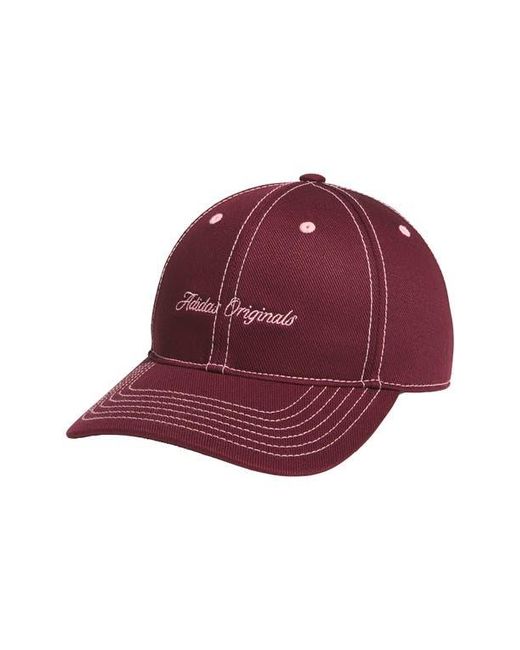 adidas Signature Baseball Cap in Red | Lyst