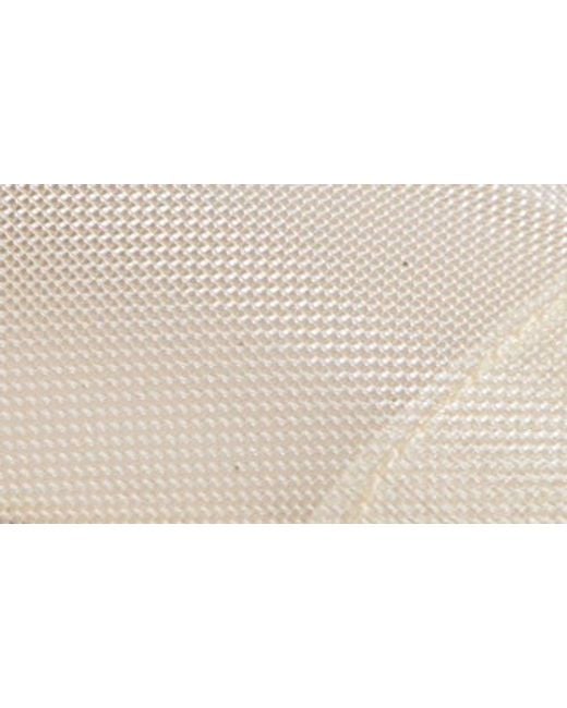 Prada Mesh Slingback Pump in White | Lyst