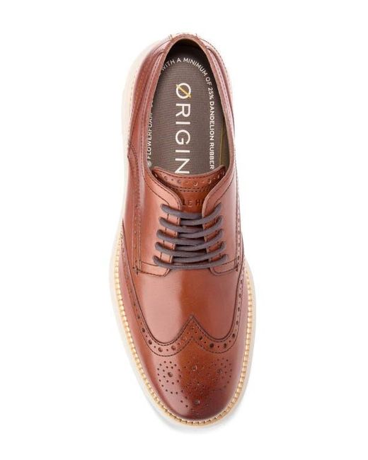 Cole Haan Orignalgrand Remastered Wingtip Derby in Brown for Men | Lyst