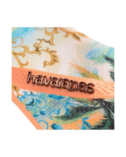 Havaianas Top Tropicalia Flip Flop in Orange | Lyst