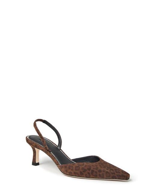 PAIGE Wren Slingback Pump in Brown | Lyst