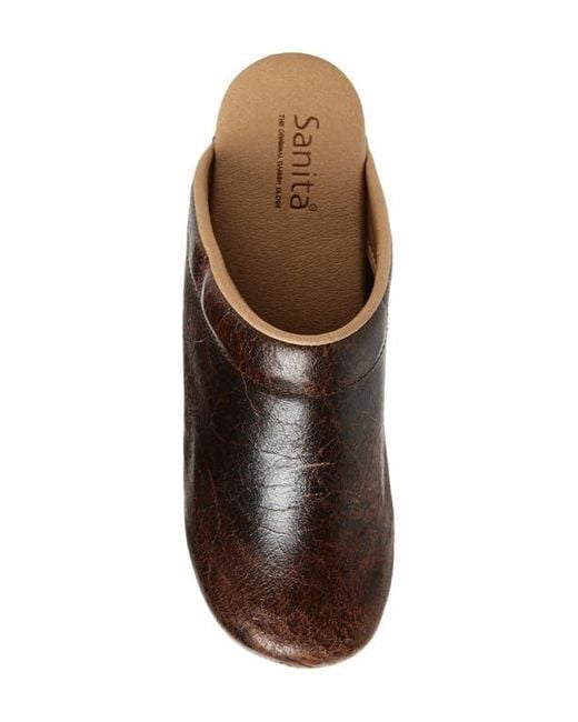 Sanita Melissa Clog in Brown | Lyst