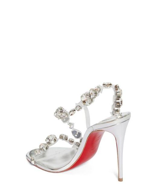 Christian Louboutin Rosalie Crystal Embellished Slingback Sandal in ...