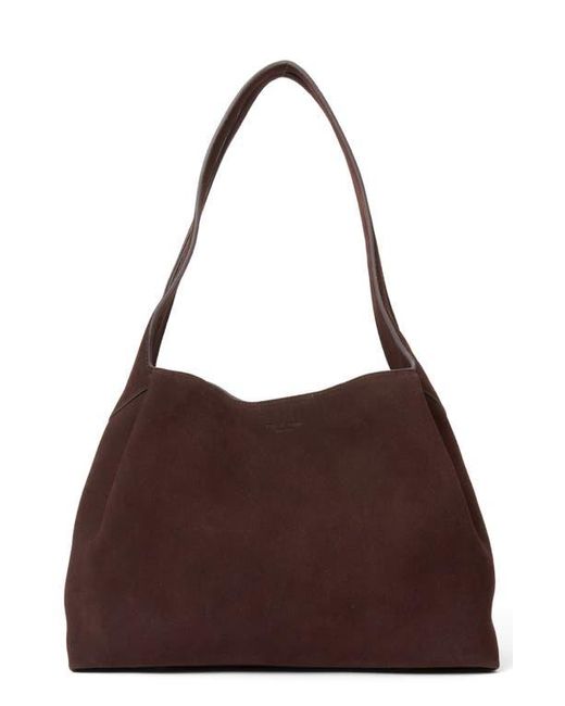 Rag & Bone Slade Suede Tote in Brown | Lyst