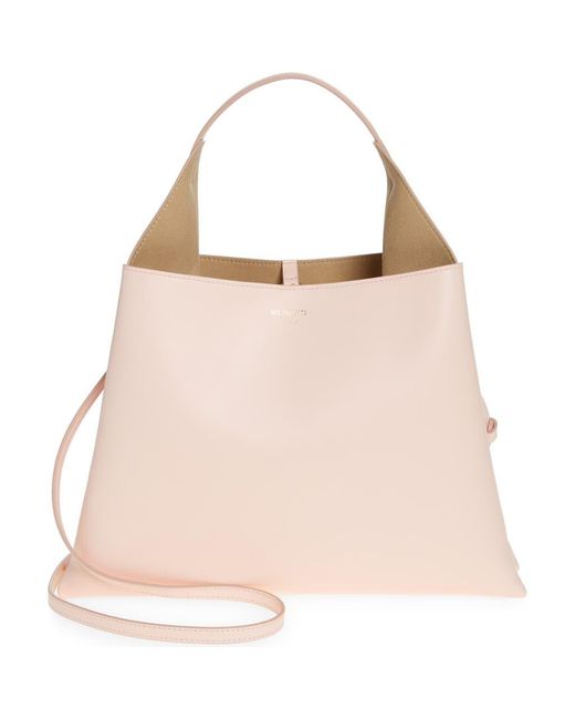 REE PROJECTS Mini Clare Leather Tote in Pink | Lyst