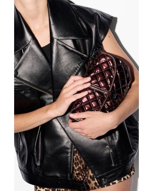 MZ Wallace Astor Small Convertible Clutch Bag | Lyst