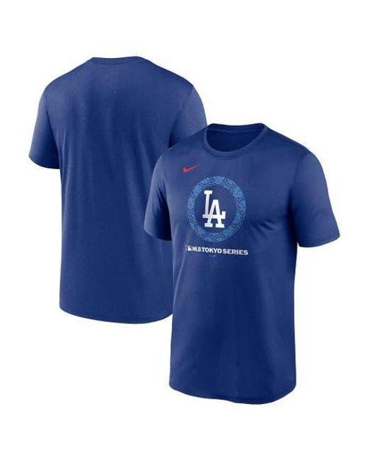 Nike Los Angeles Dodgers 2025 Mlb World Tour: Tokyo Series Legend Logo ...