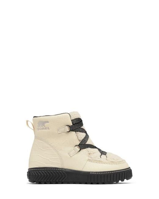 Sorel Ona Ave Alpine Lux Waterproof Boot in White | Lyst