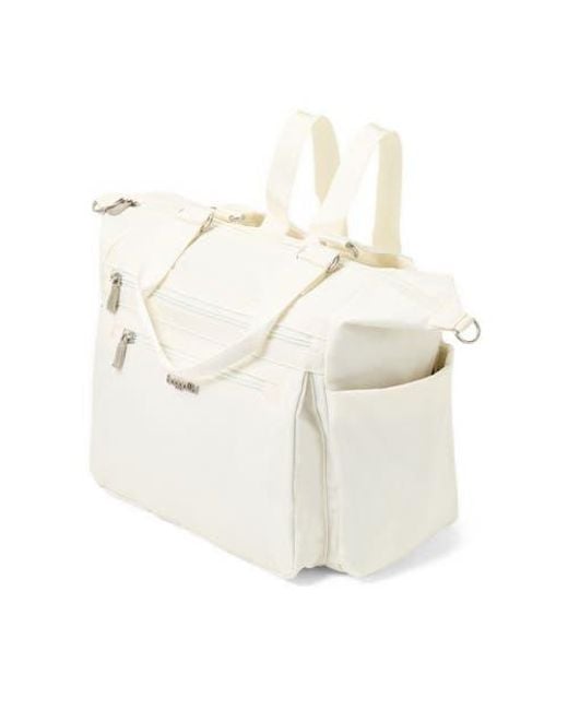 Baggallini Trifecta Convertible Backpack With Rfid Wristlet in White | Lyst