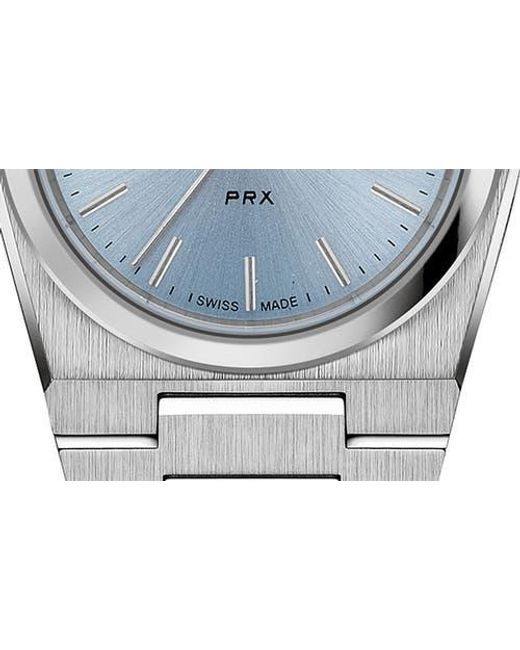 Tissot Prx Bracelet Watch, 25Mm in Gray | Lyst
