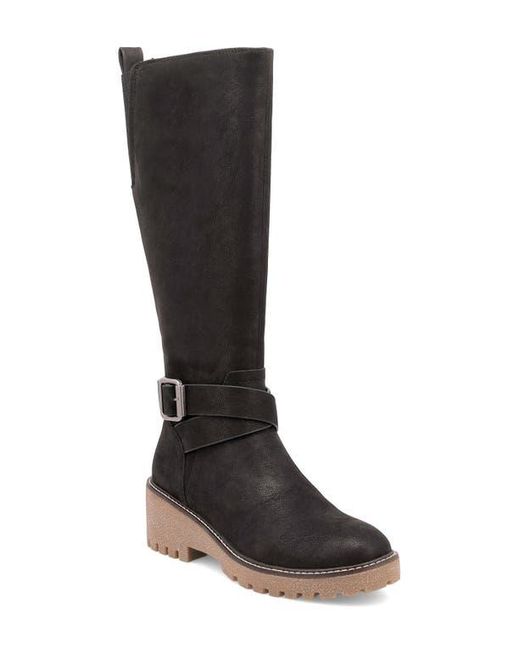 MIA Kathleen Tall Boot in Black | Lyst