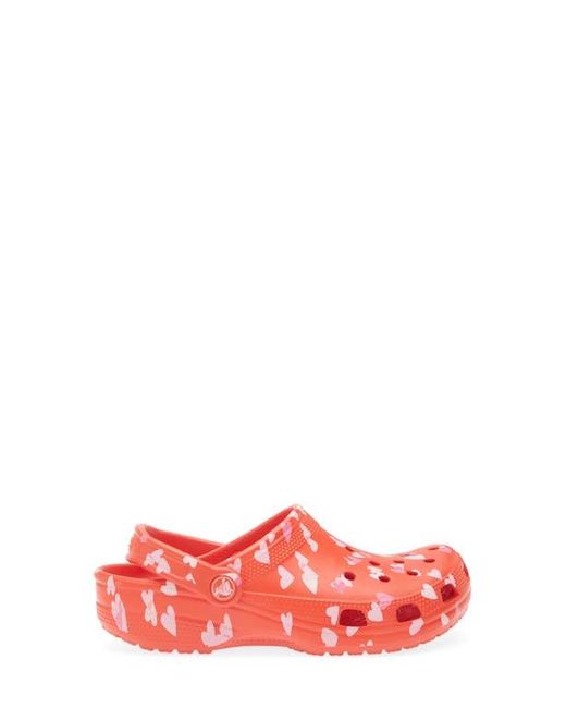 Crocs™ Classic V-Day Clog in Red | Lyst