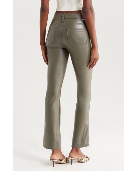 Mother Faux Leather Pants