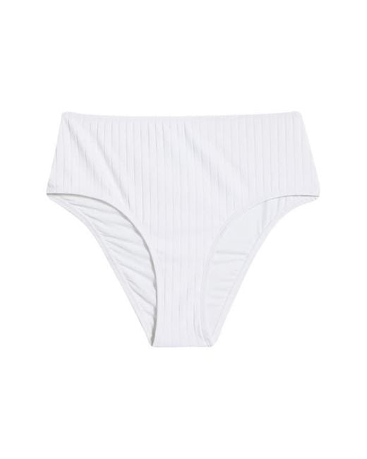 Solid & Striped Lilo Rib Bikini Bottoms in Blue | Lyst