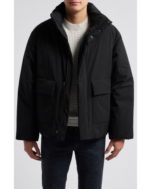 HUGO Brandly Water Repellent Puffer Jacket in Black for Men | Lyst