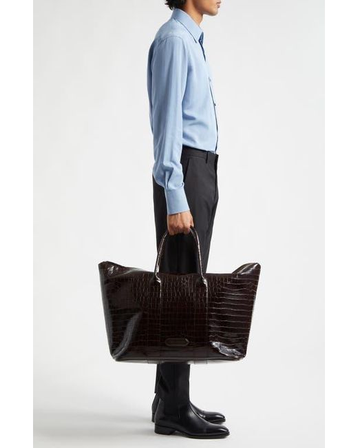 Tom Ford Leather Briefcase in Black for Men | Lyst