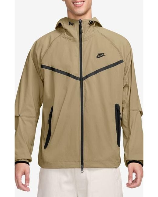 Nike Sportswear Tech Windrunner Jacket in Natural for Men | Lyst