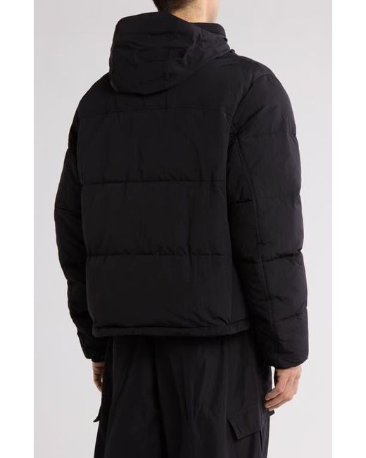 RC Outdoor Supply Nylon Puffer Jacket With Stowaway Hood in Black for ...
