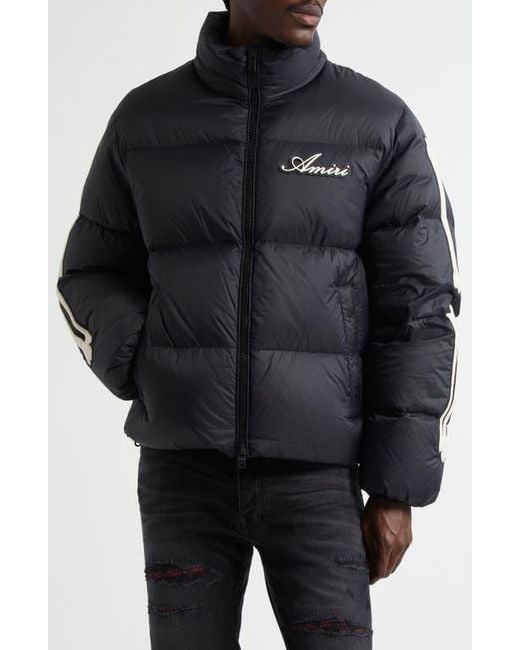 Amiri Bones Down Puffer Jacket in Black for Men | Lyst