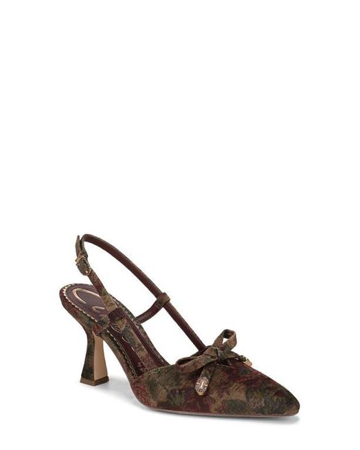 Circus by Sam Edelman Monica Slingback Pump in Brown | Lyst