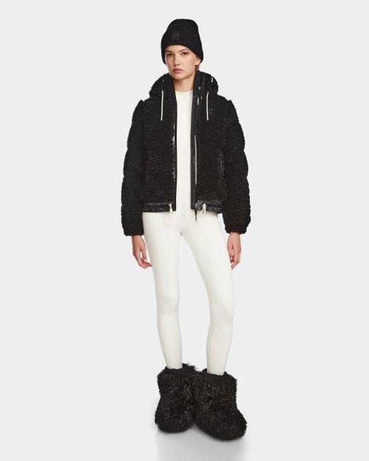 Rudsak Dani S Teddy Down Ski Puffer in White | Lyst