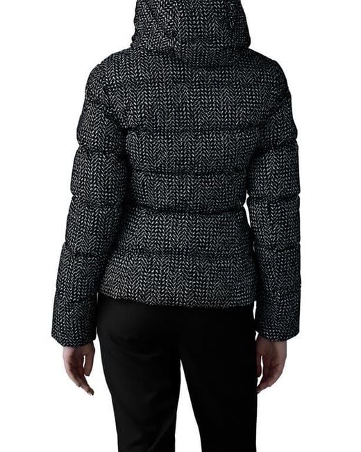 Mackage Madalyn-Flp Down Puffer Jacket in Black | Lyst
