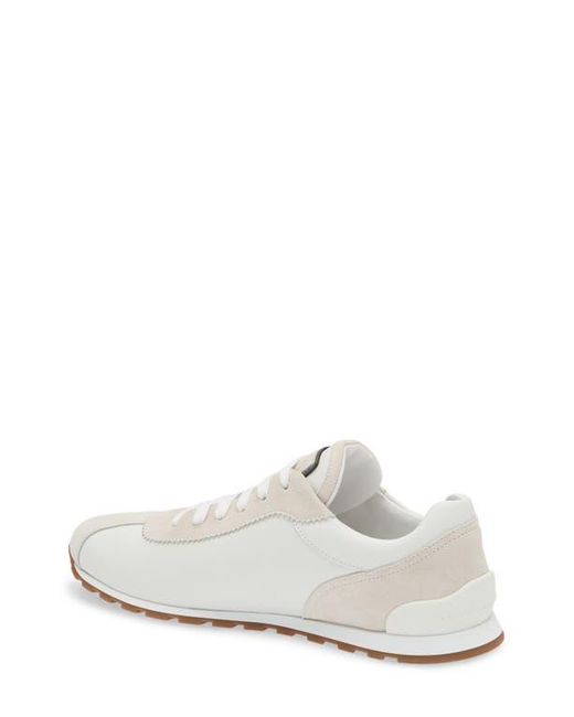 Brunello Cucinelli Low Runner Sneaker in White | Lyst