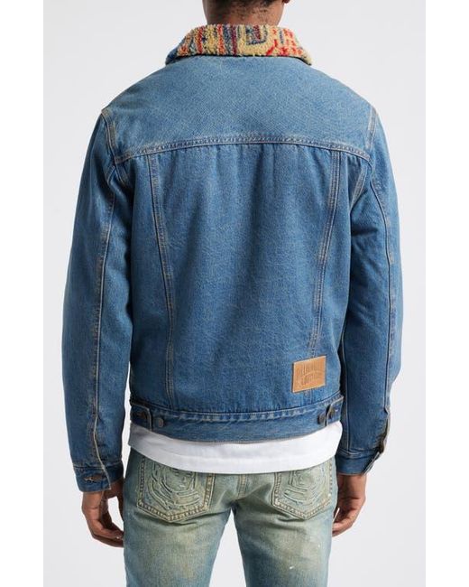 BBCICECREAM Loaded Denim Jacket in Blue for Men | Lyst